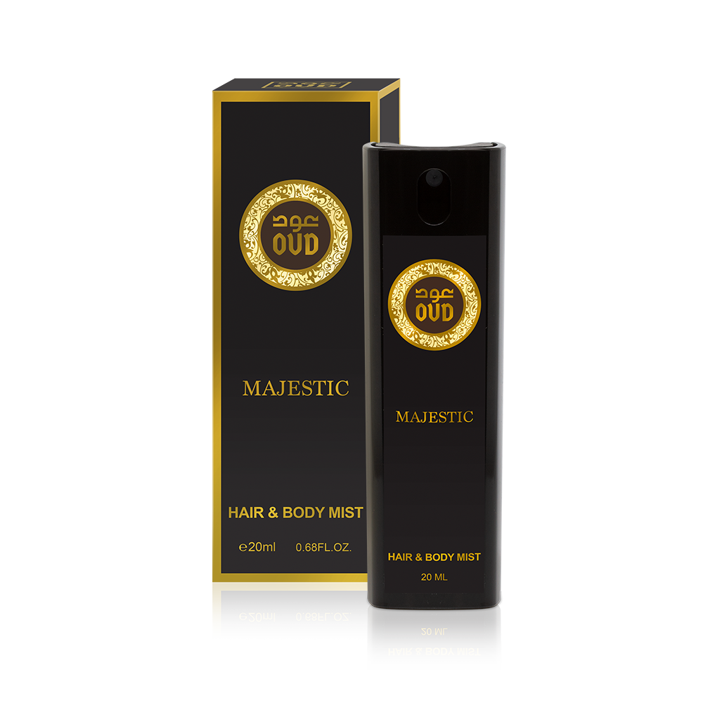 Majestic Oud Hair & Body Mist 20ml – Oud Luxury Collection